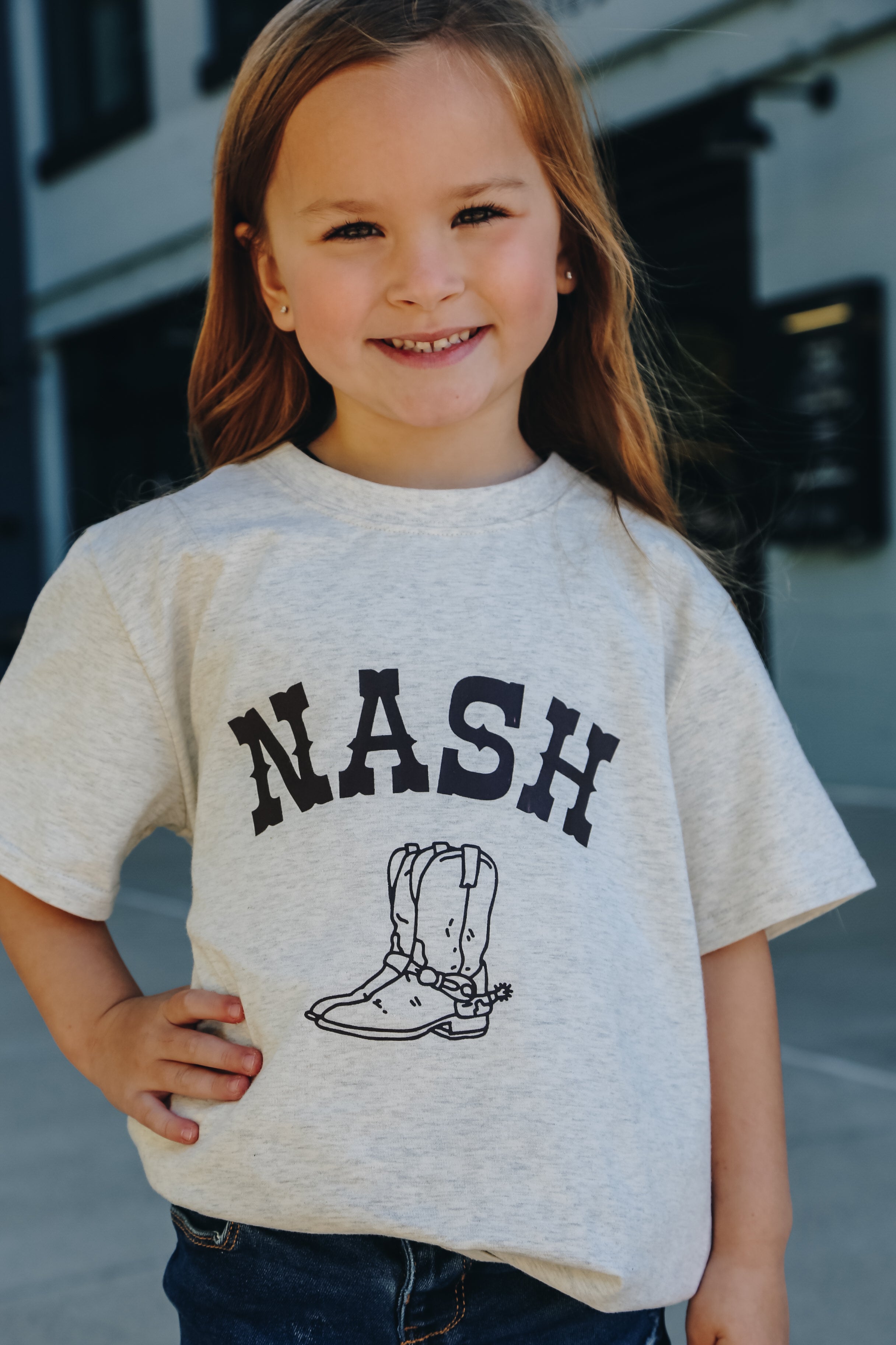 NASH Kids Tee [Oatmeal] – The Nash Collection