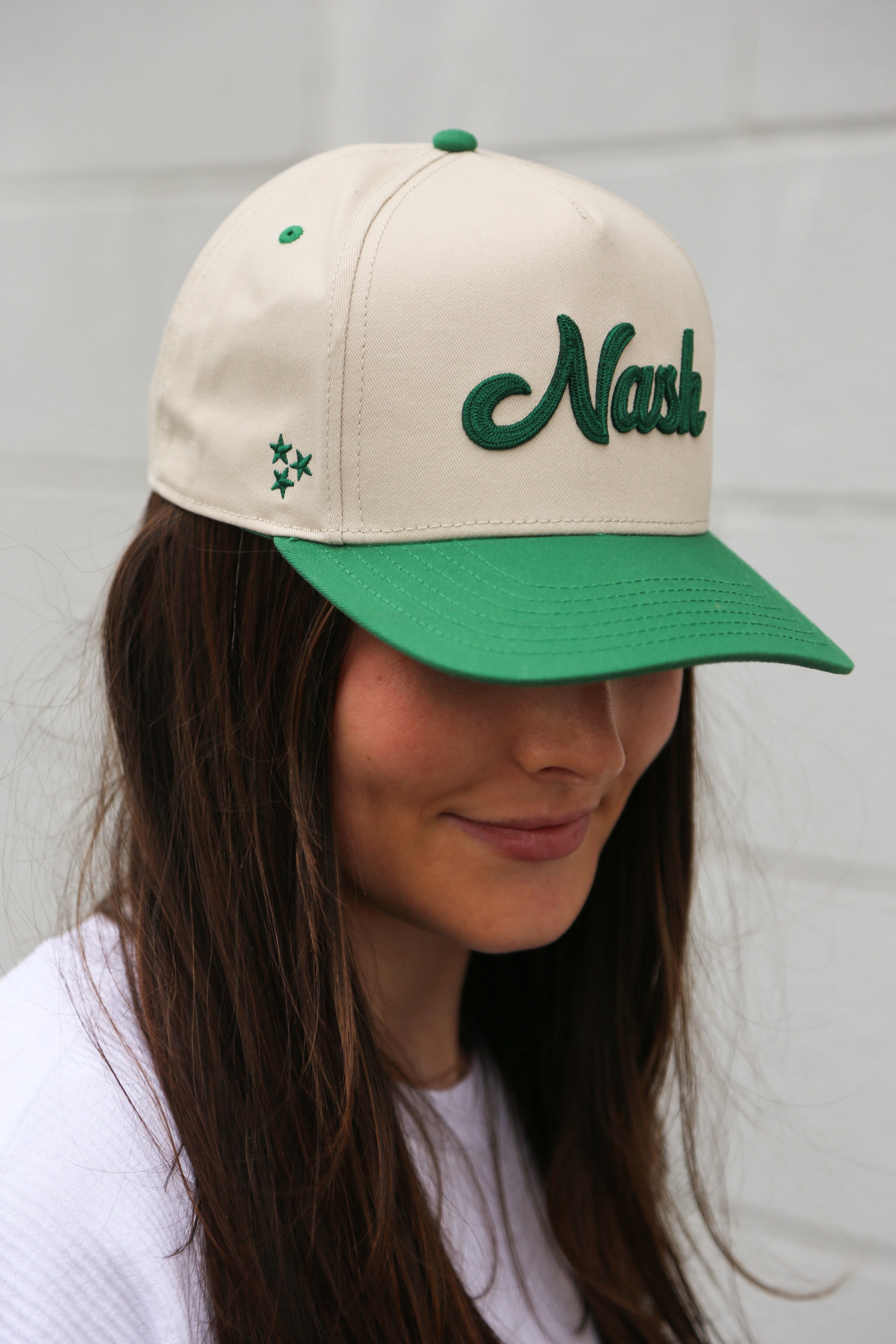NASH Script American Classic Snapback [Green/Cream] – The Nash Collection