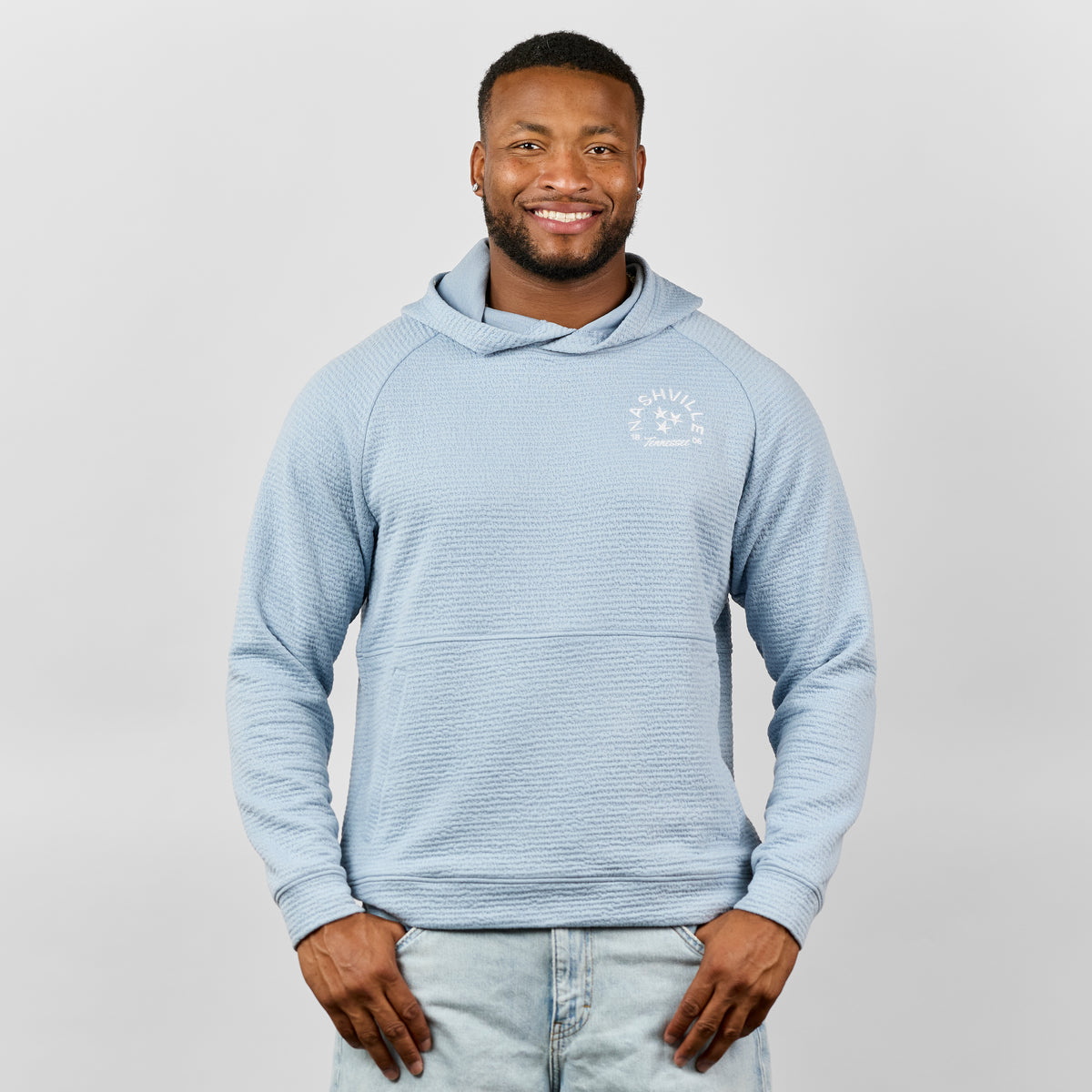 Nashville TriStar Recovery Hoodie [Dusty Blue] – The Nash Collection