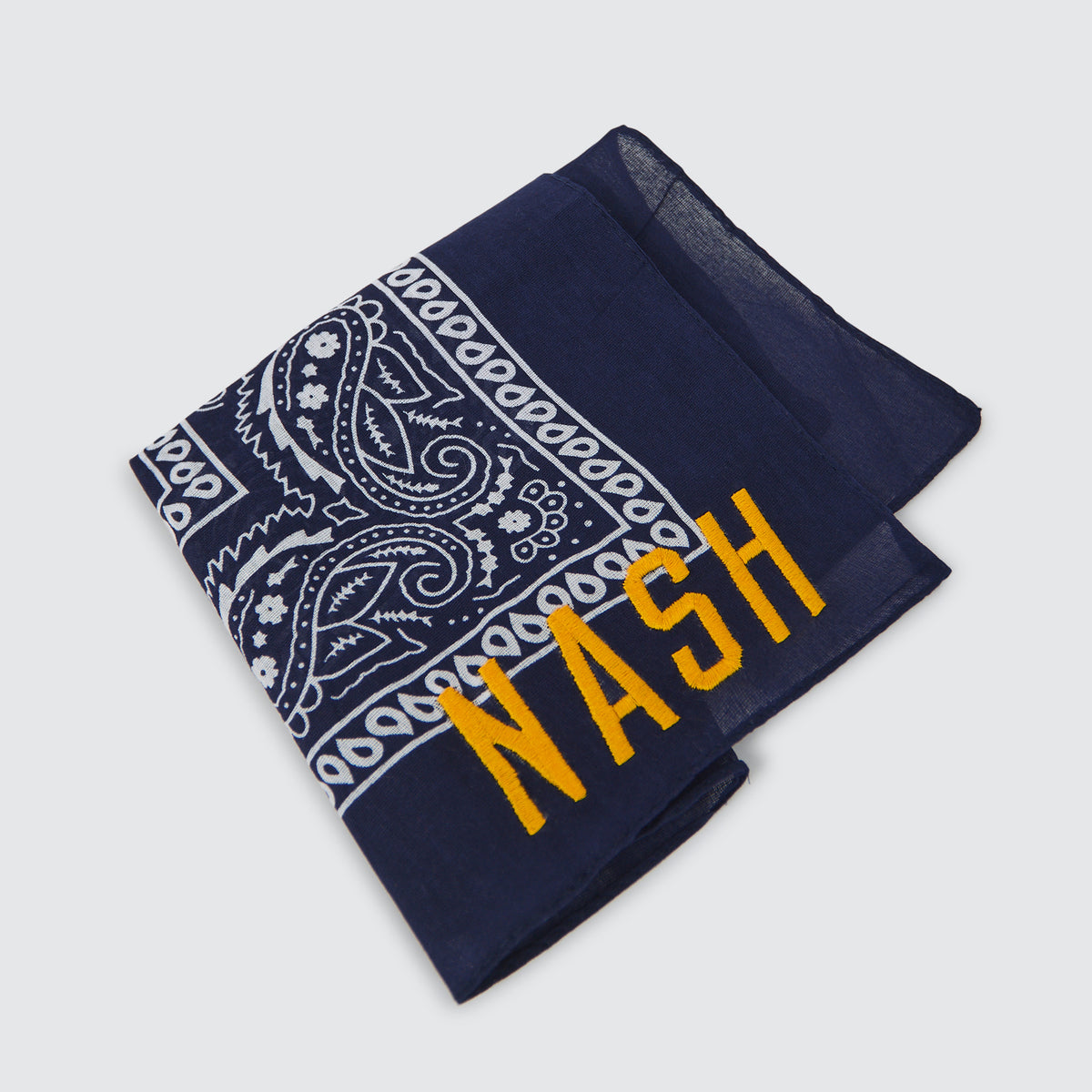 NASH Bandana [Navy/Gold] – The Nash Collection