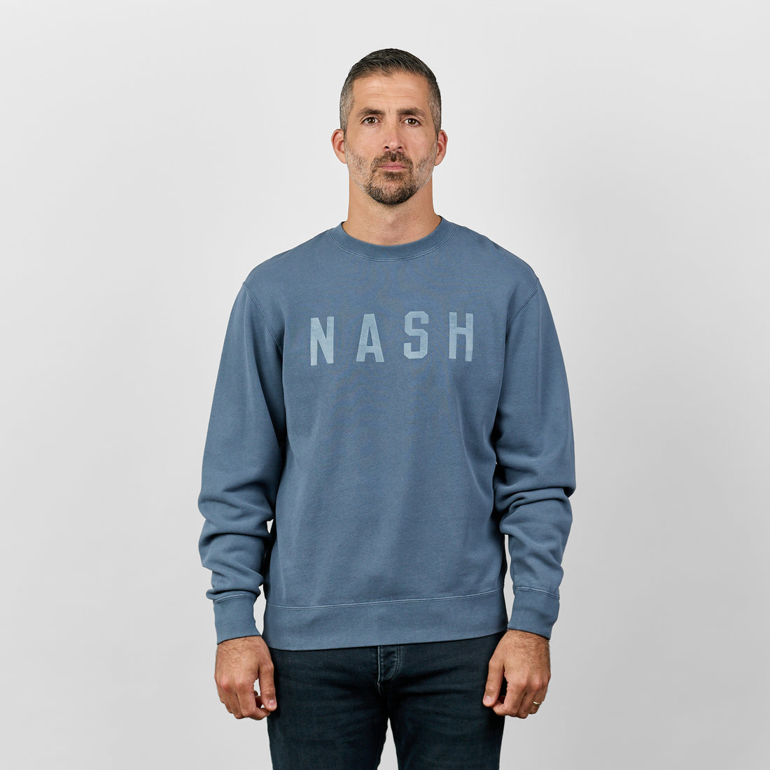 Nash Tonal Essential Crew [Ash Blue] – The Nash Collection