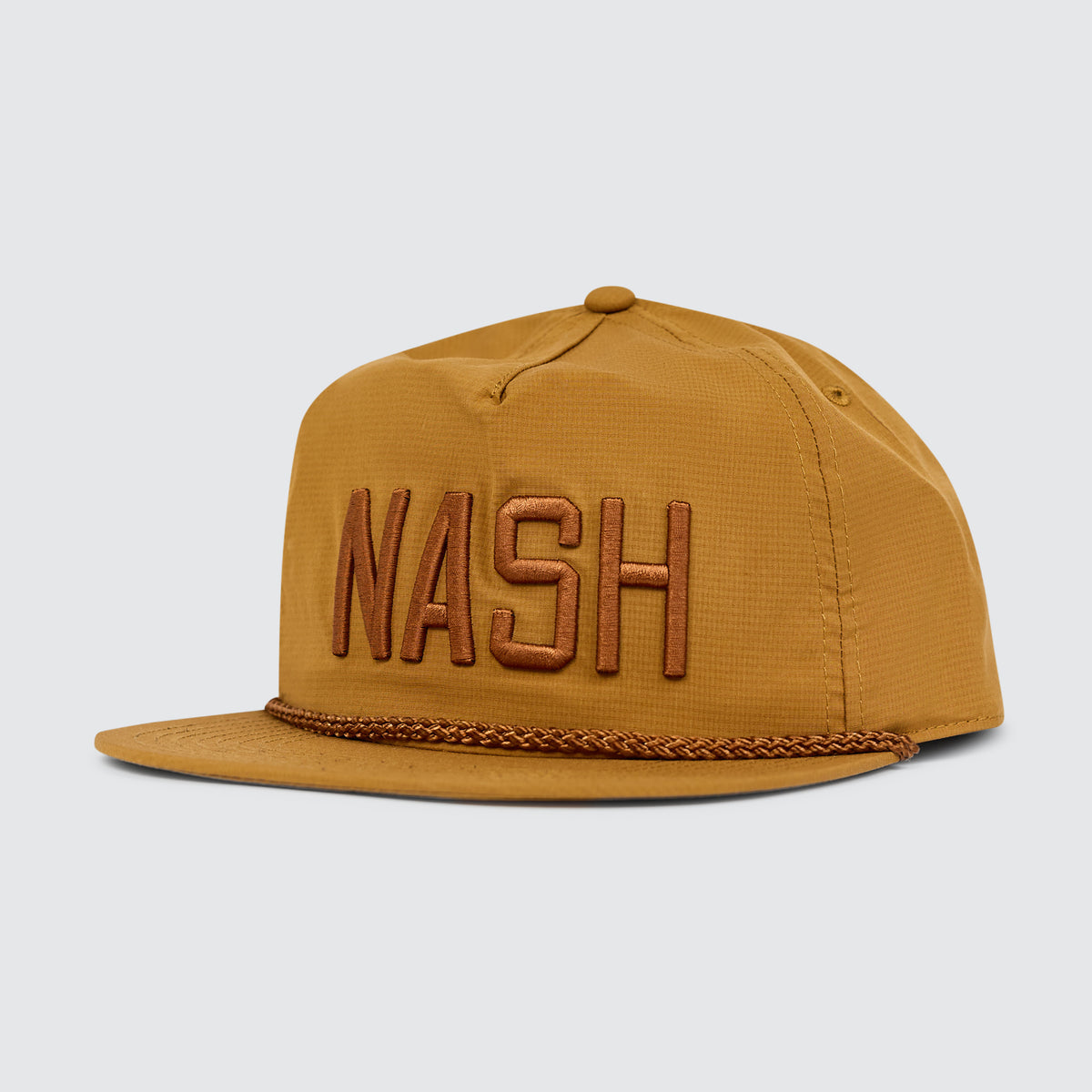 NASH Ripstop Flatbill [Taupe Brown] – The Nash Collection