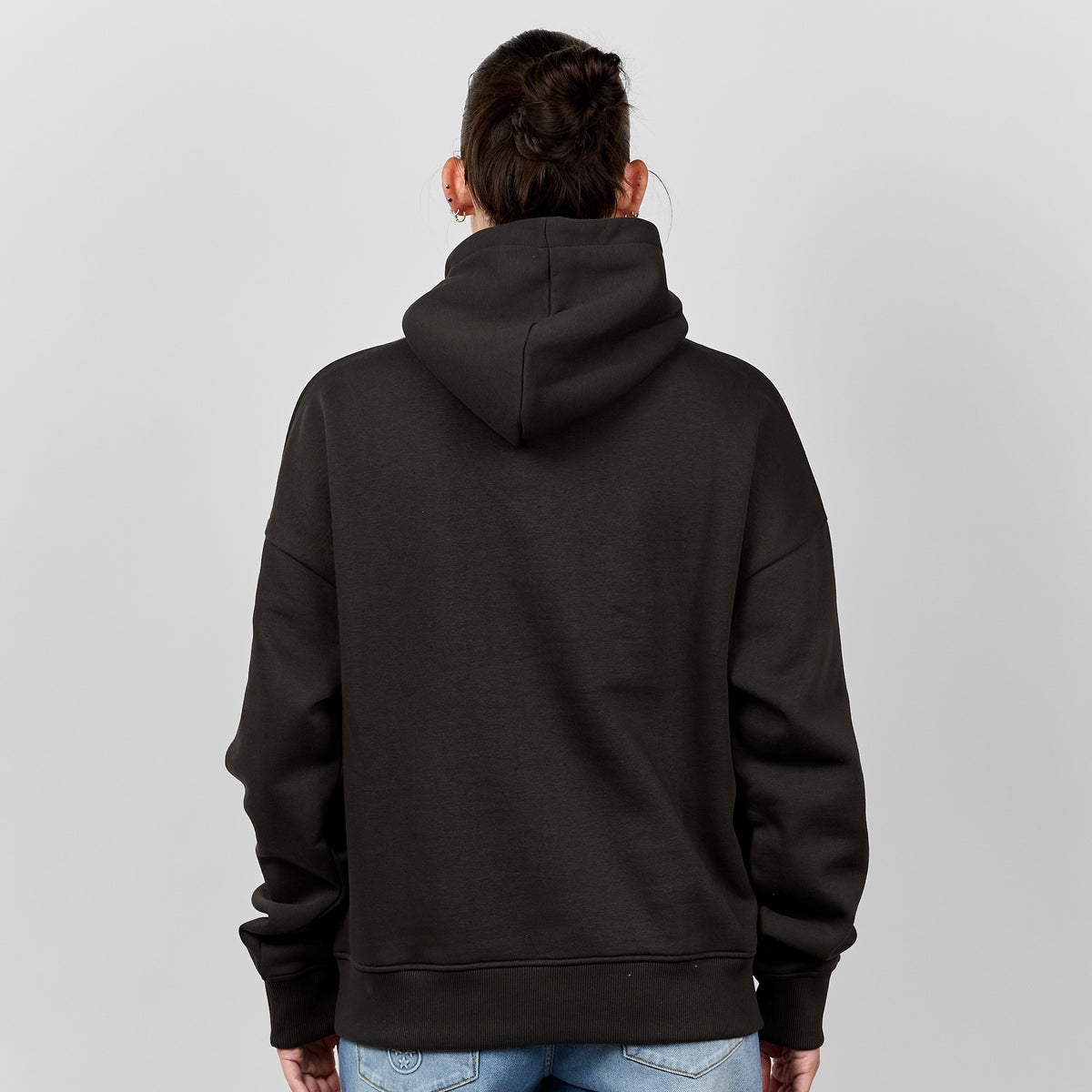 Zee Oversize Hoodie [Blackout] – The Nash Collection