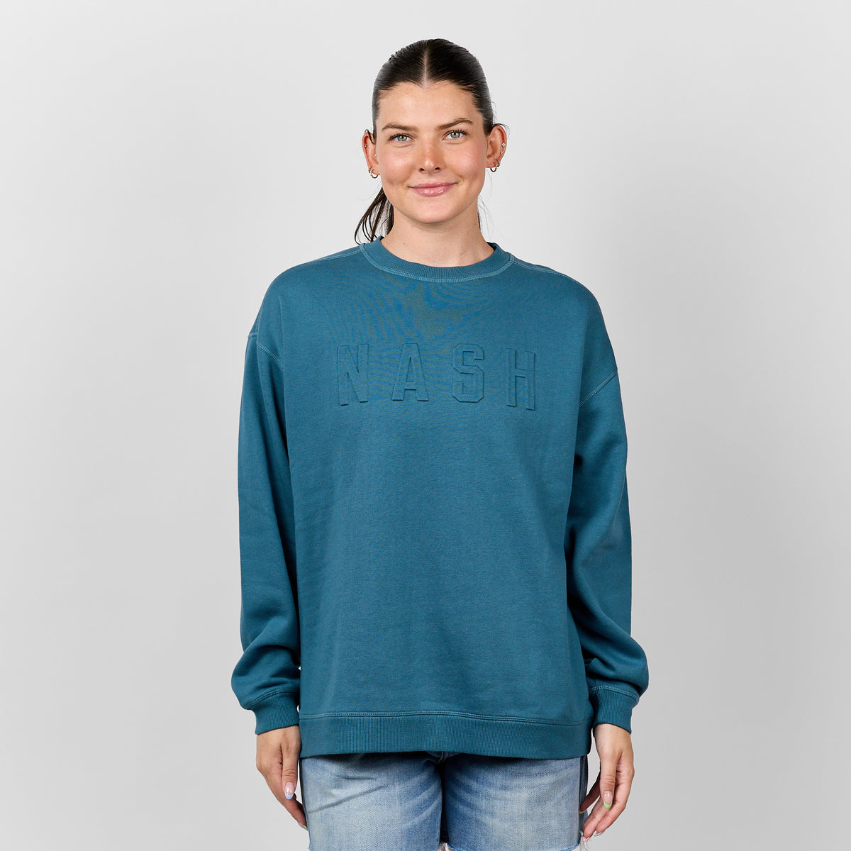 NASH Iconic Crew [Teal] – The Nash Collection