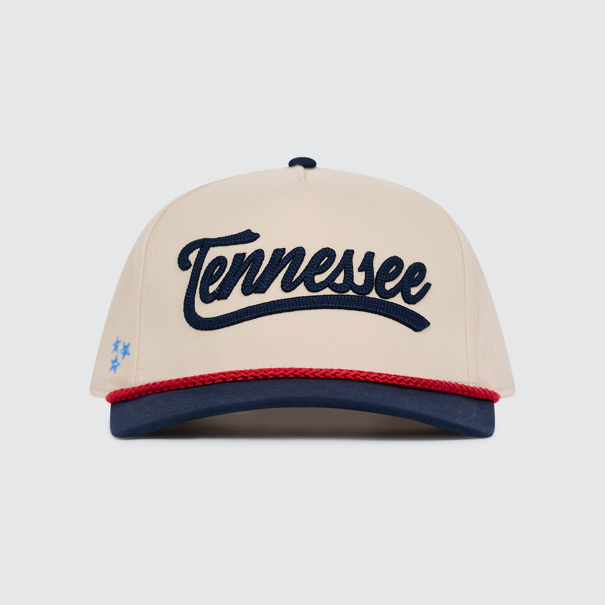 Tennessee Chain Stitch Snapback [Navy/Cream] – The Nash Collection