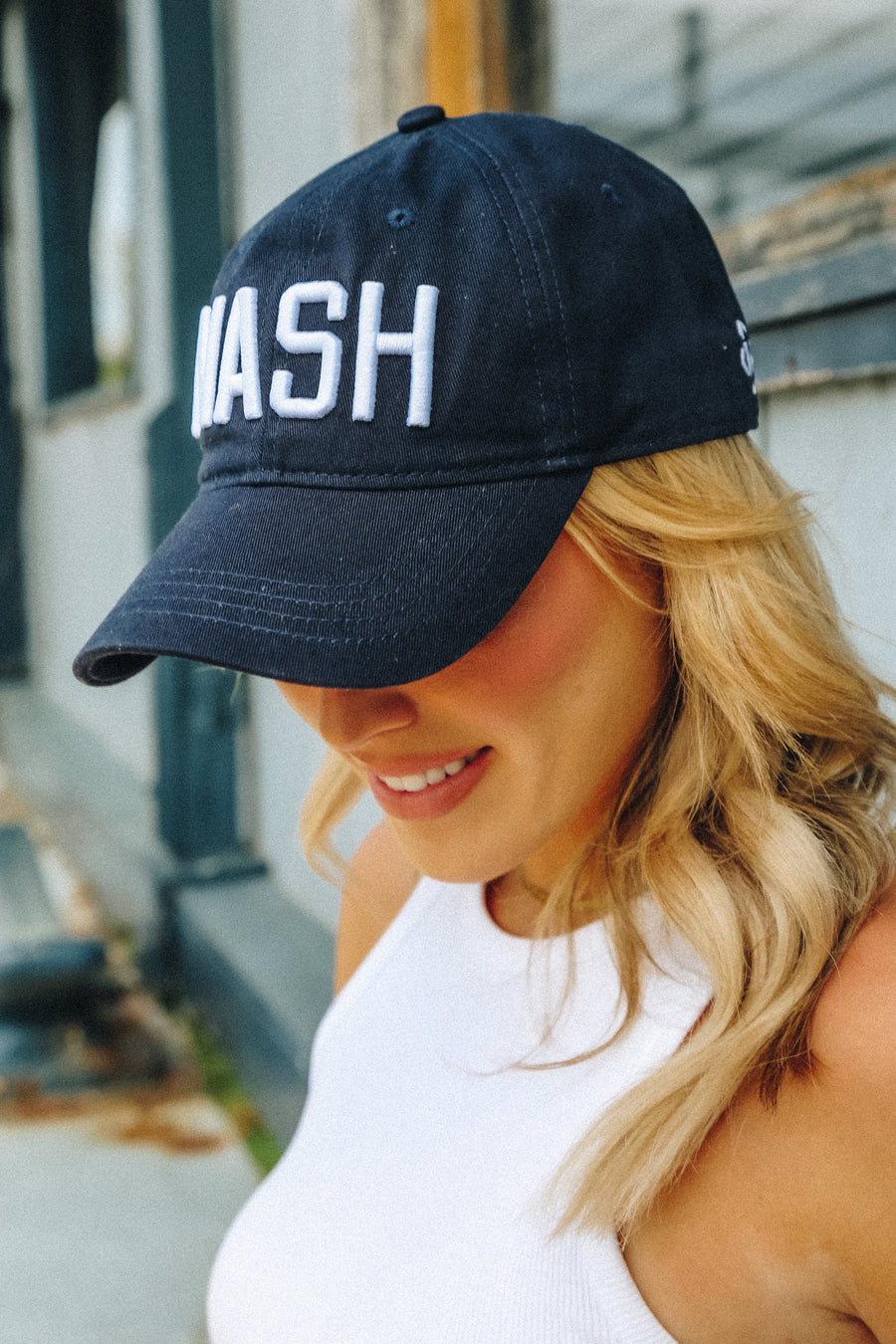 Nash Collection - Nashville Shopping - Navy NASH Original Ball Cap ...