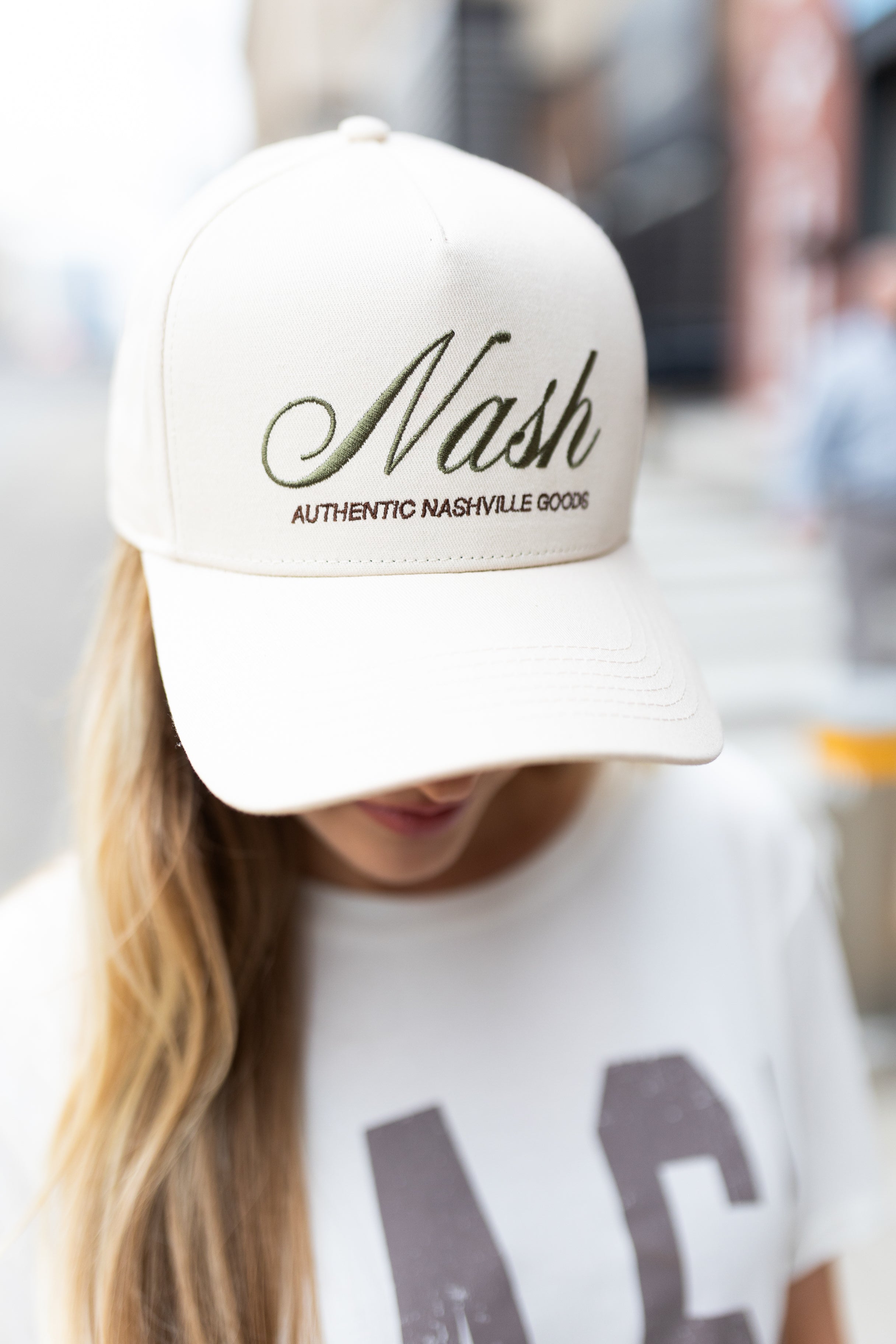 Nash Authentic 5-Panel Cap [Cream] – The Nash Collection